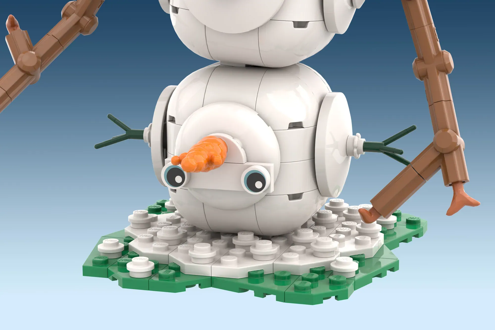 Upside Down Snowman | LEGO® Ideas
