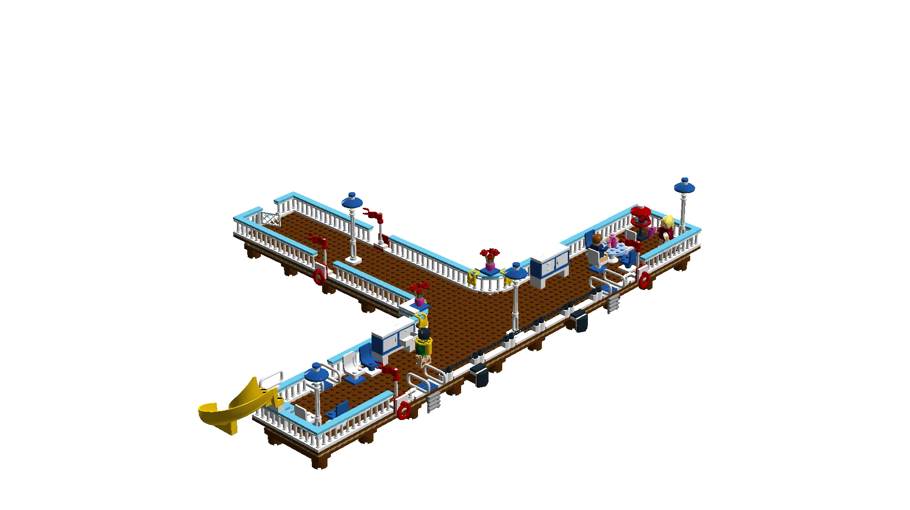 Dolphin Cruiser Docking Pier | LEGO® Ideas