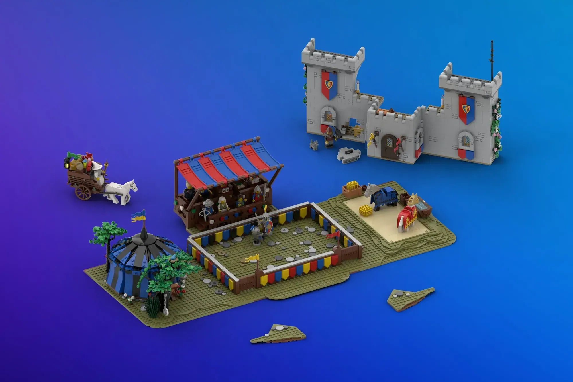 Medieval Experience: Jousting and Duel Arena 🏰⚔️ | LEGO® Ideas