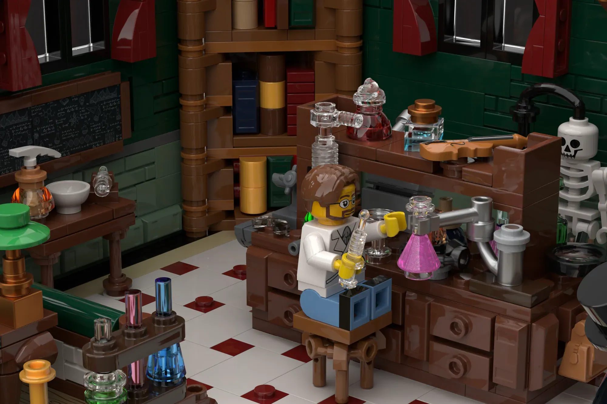 Doctor Watson’s Office: A 19th Century Victorian House | LEGO® Ideas