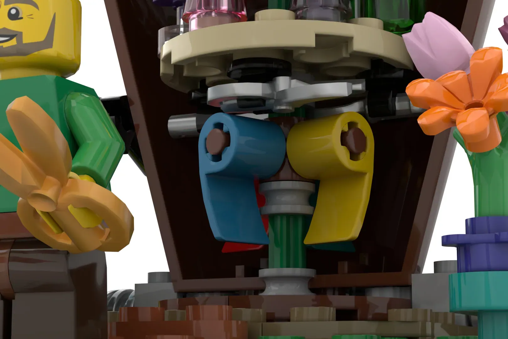 The Florist's Pot: The Blooming Kiosk! | LEGO® Ideas