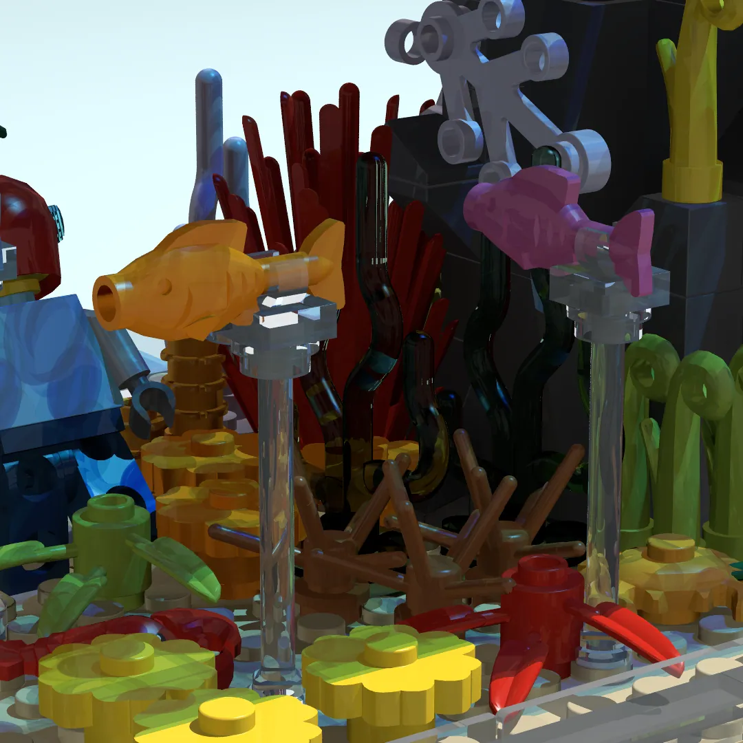 Over The Coral Reef | LEGO® Ideas