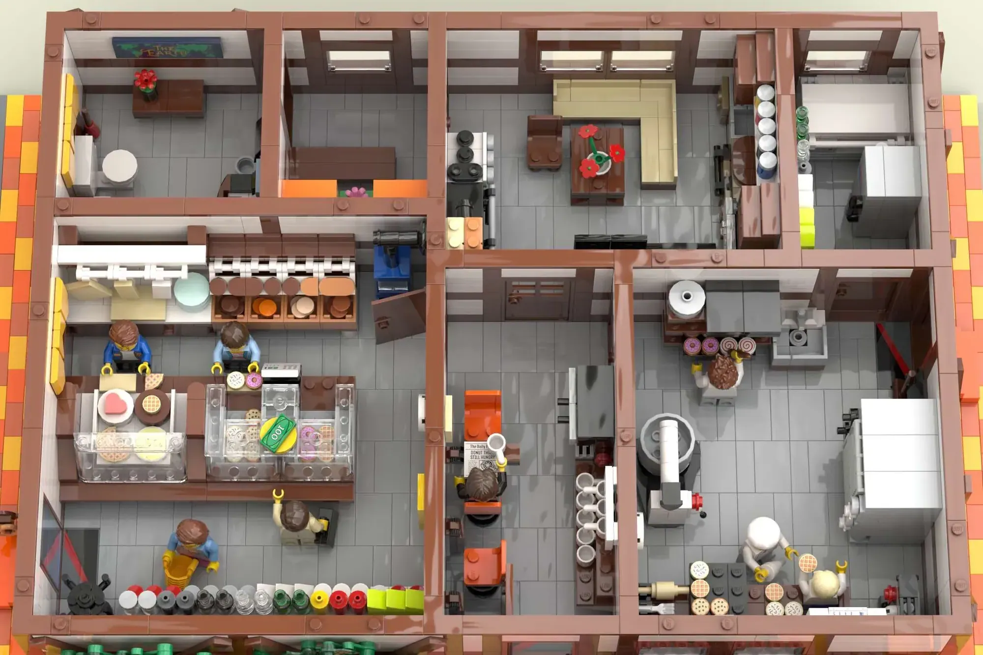 Baking Art in the Half-Timbered House | LEGO® Ideas