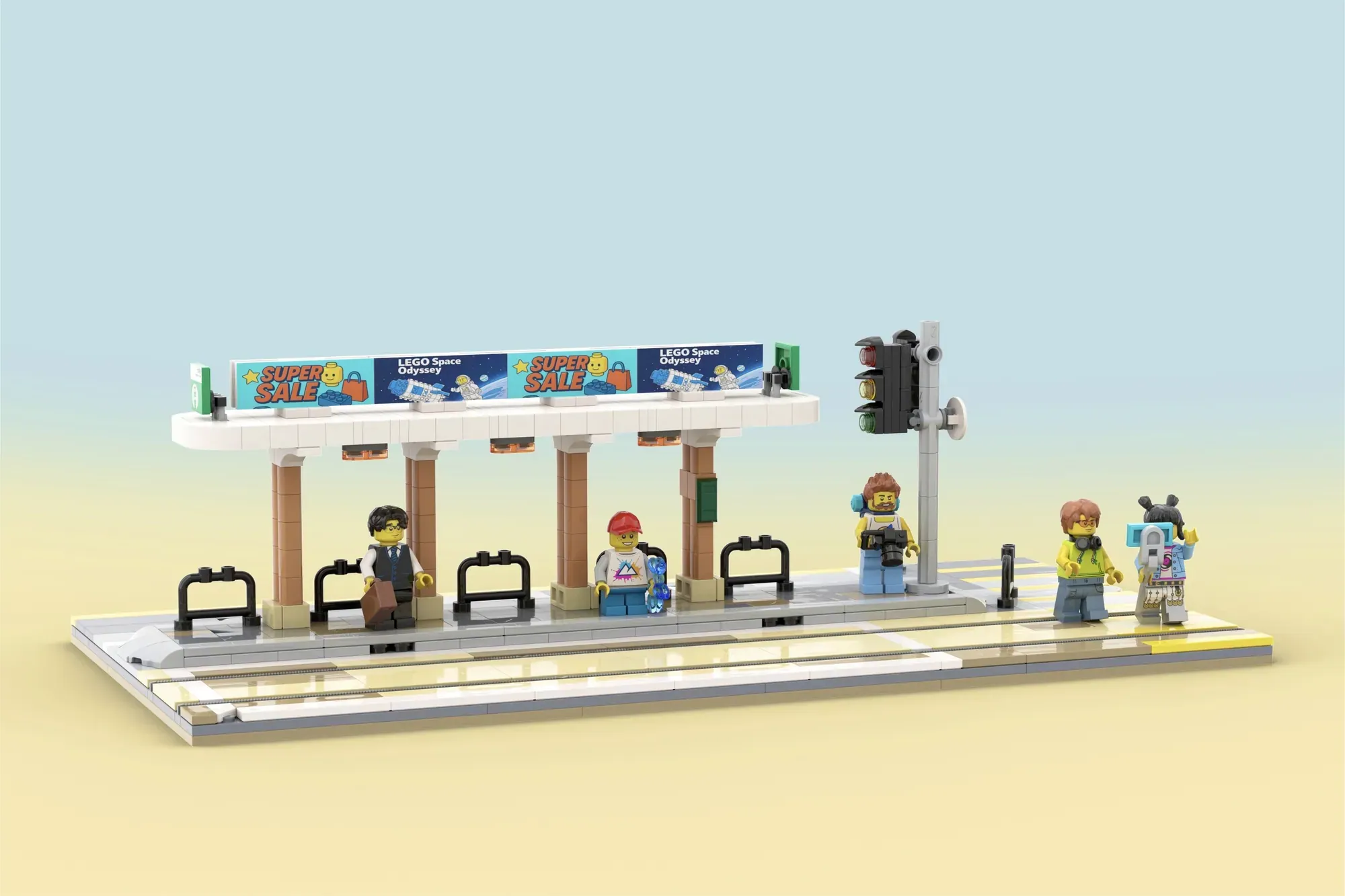 The Hong Kong “Ding Ding” Tram | LEGO® Ideas