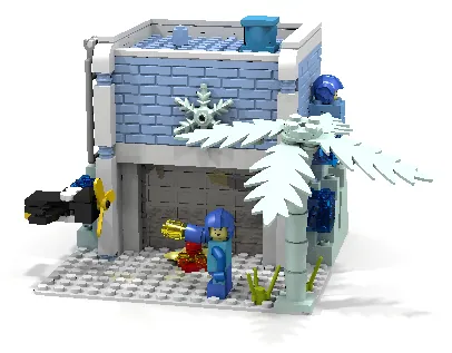 Megaman: Iceman Stage | LEGO® Ideas
