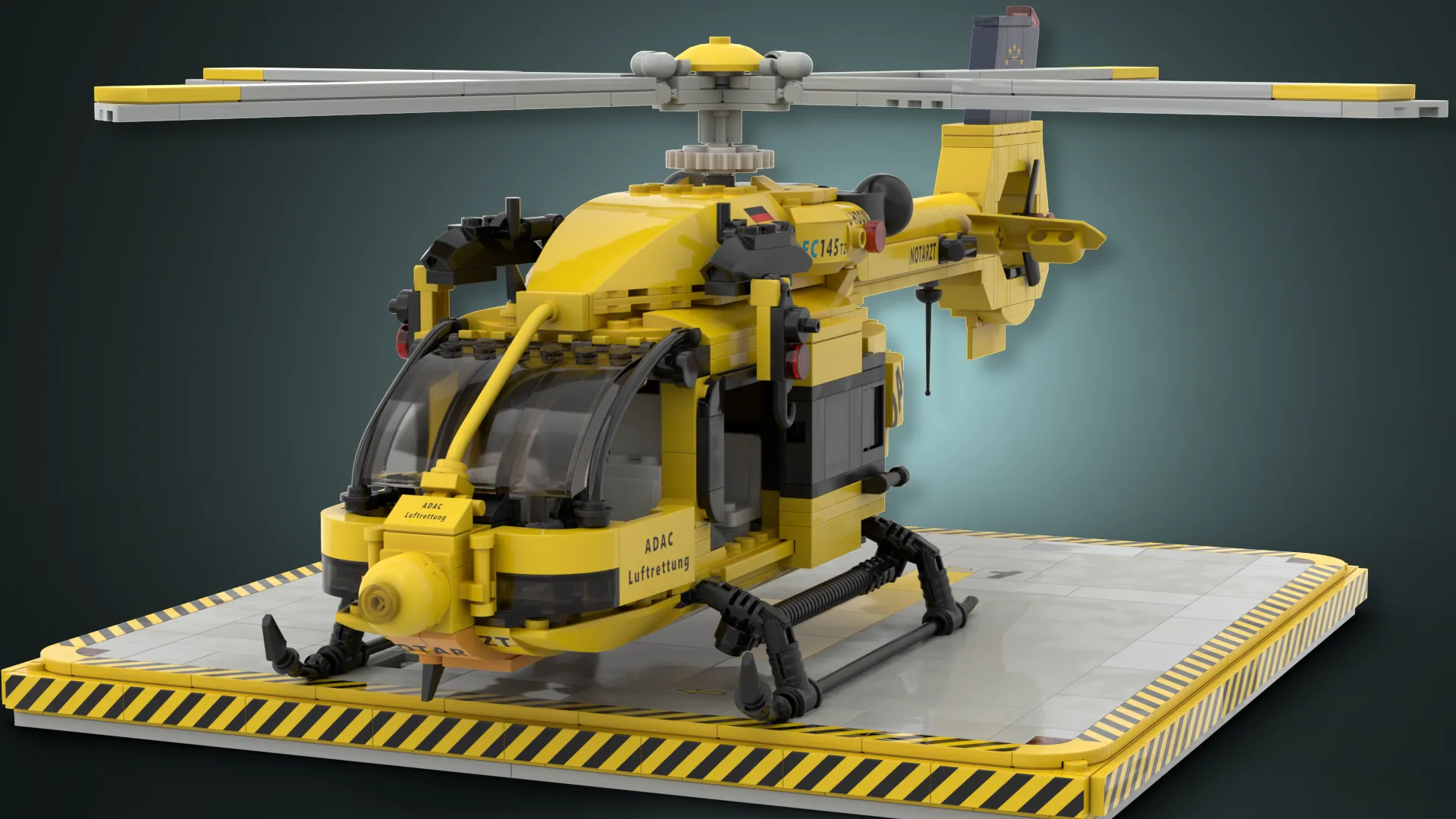 Airbus EC-145 T2 ADAC Edition. | LEGO® Ideas
