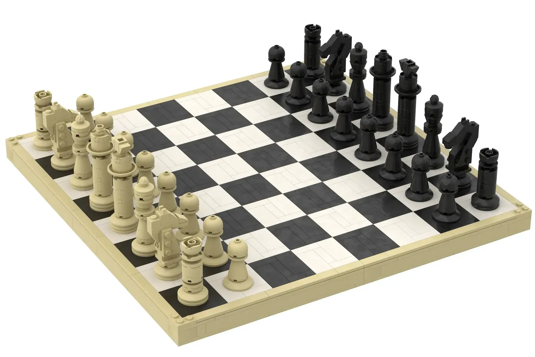 Chessboard And Pieces (Transportable) | LEGO® Ideas