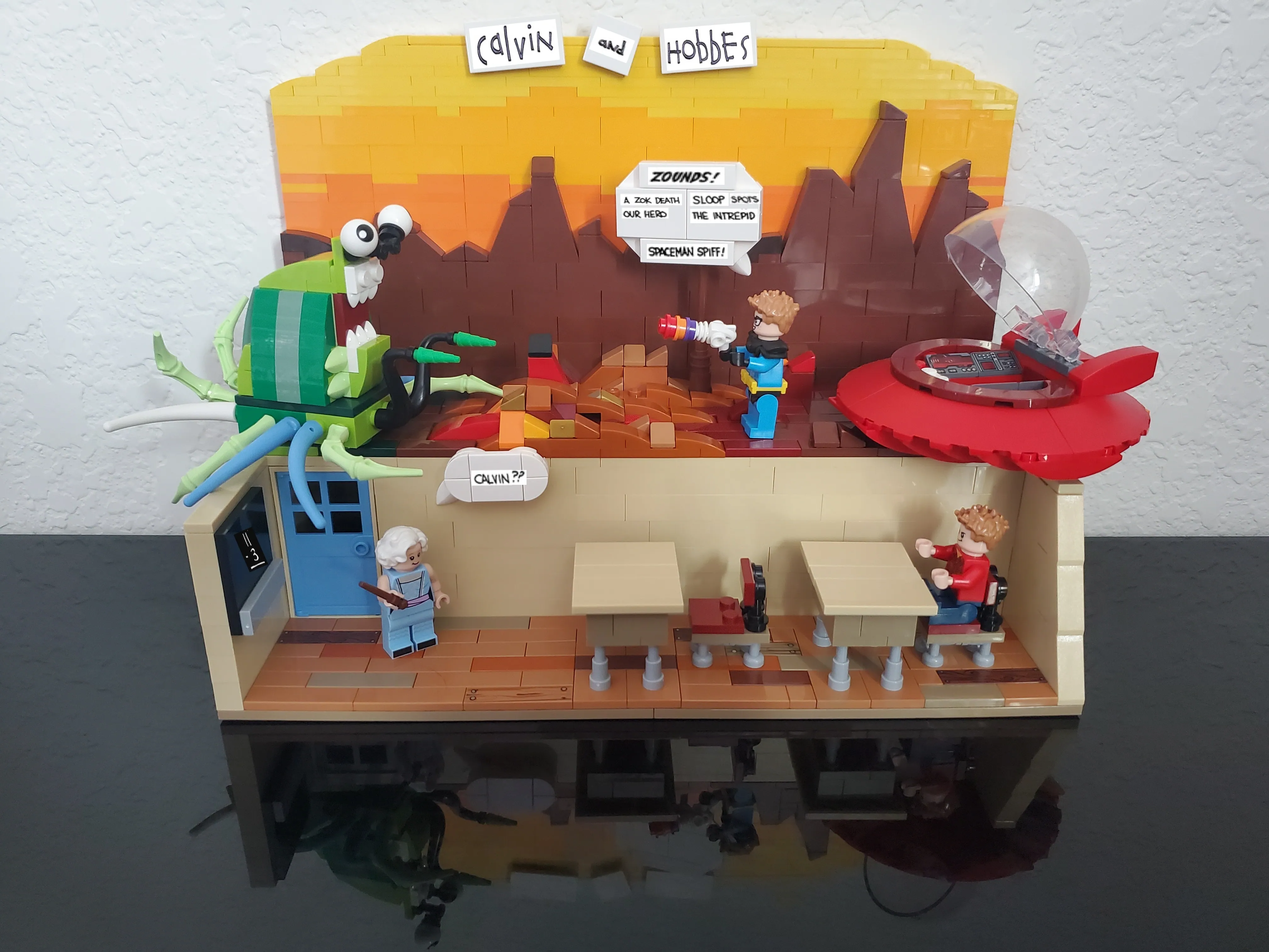 Calvin and Hobbes: Spaceman Spiff | LEGO® Ideas
