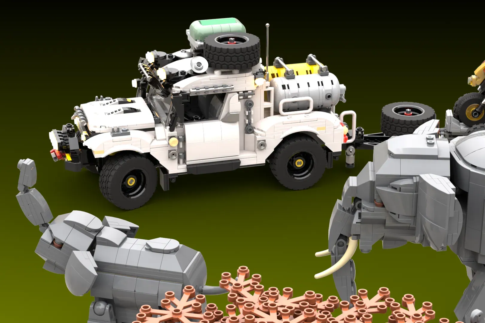 Moonlight Savannah Trip | LEGO® Ideas