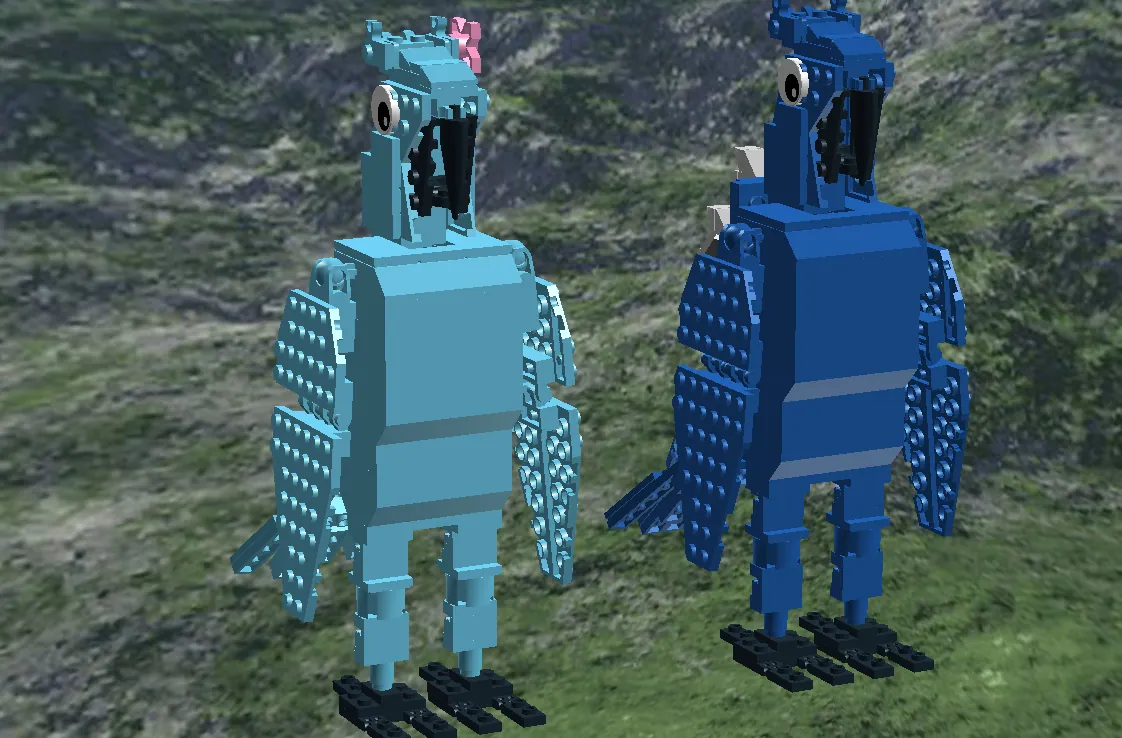 RoboBlu And RoboJewel | LEGO® Ideas