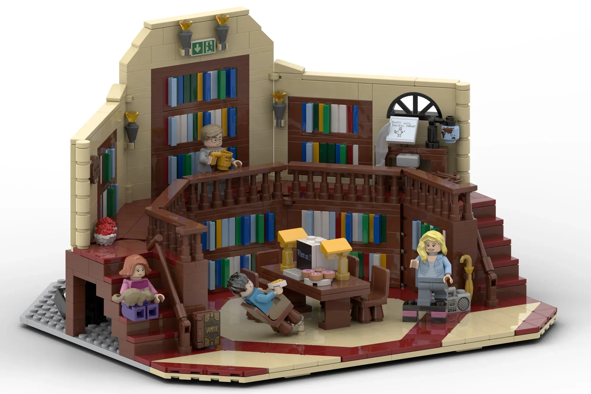 Buffy - Library & Hellmouth | LEGO® Ideas