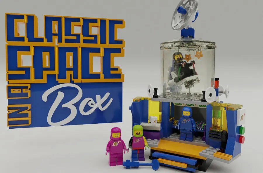 Classic Space in a Box - Space Anniversary | LEGO® Ideas