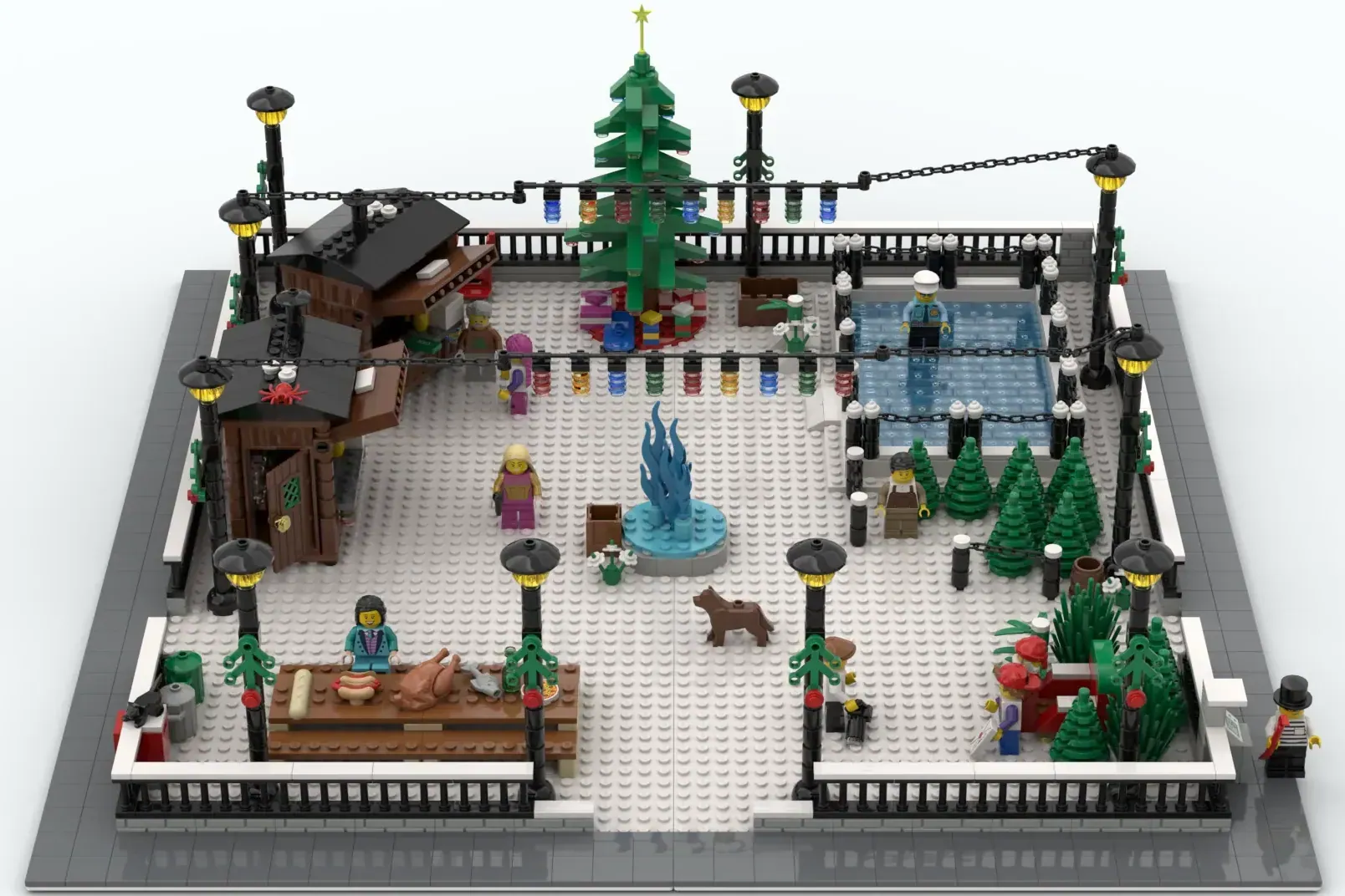 The Christmas Market | LEGO® Ideas