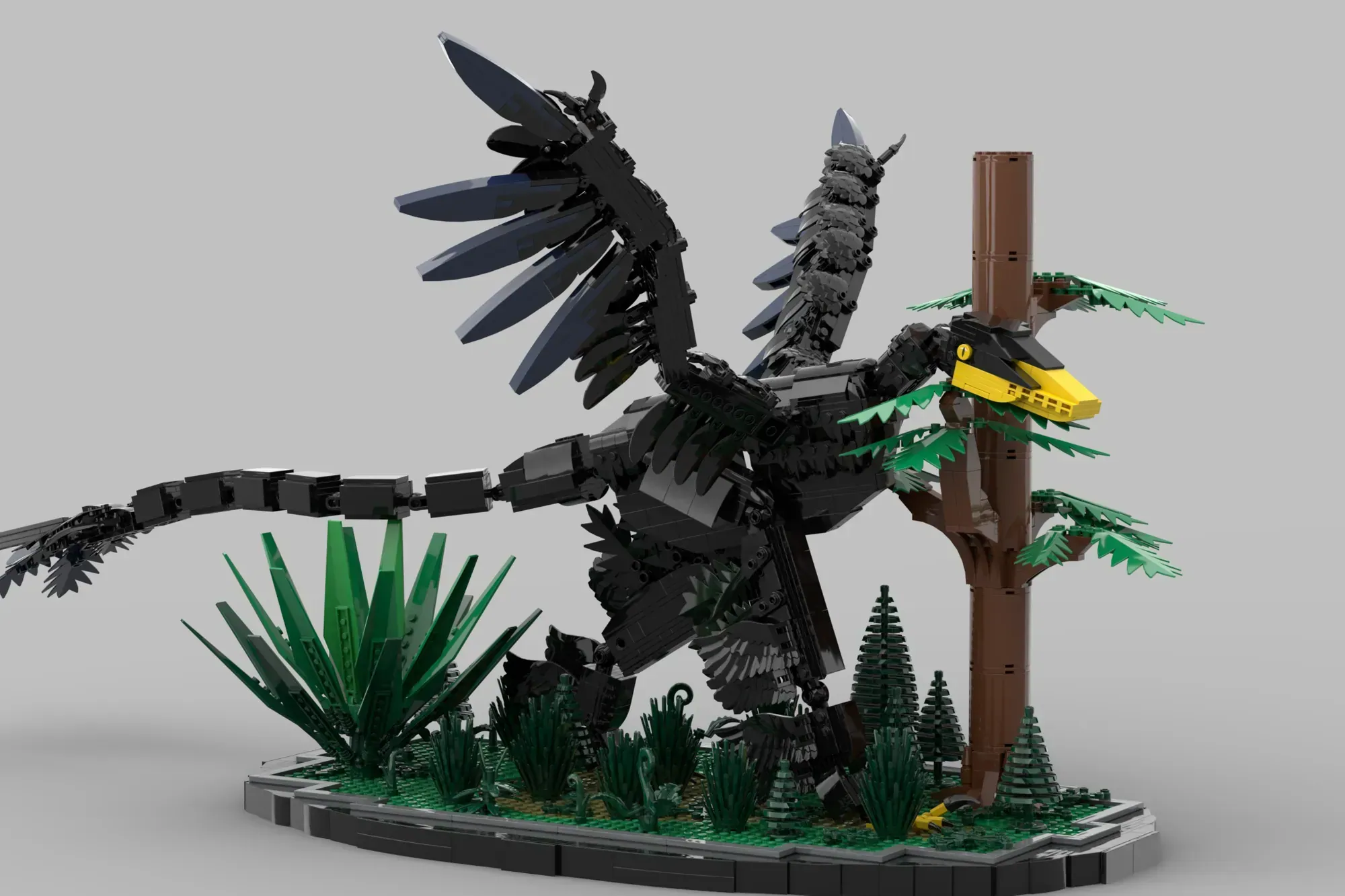 1:1 Scale Microraptor | LEGO® Ideas