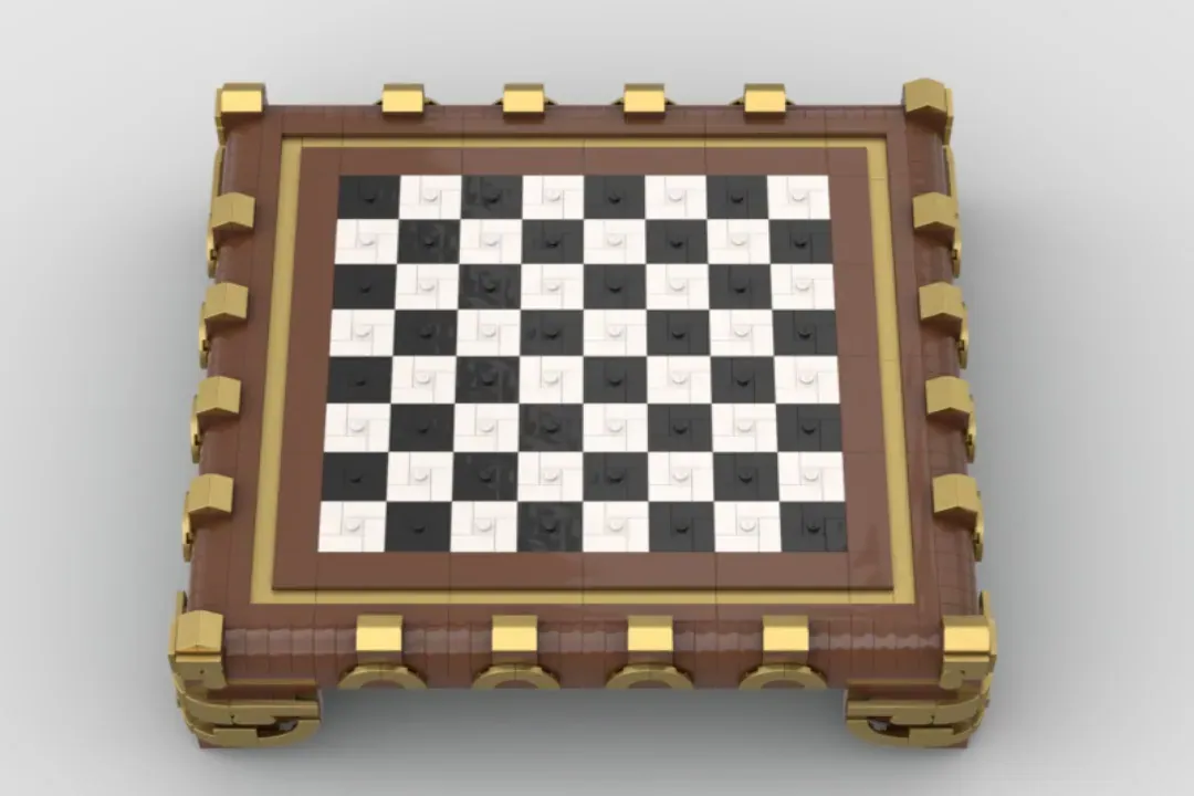 Ornate Chess and Checkers Board | LEGO® Ideas