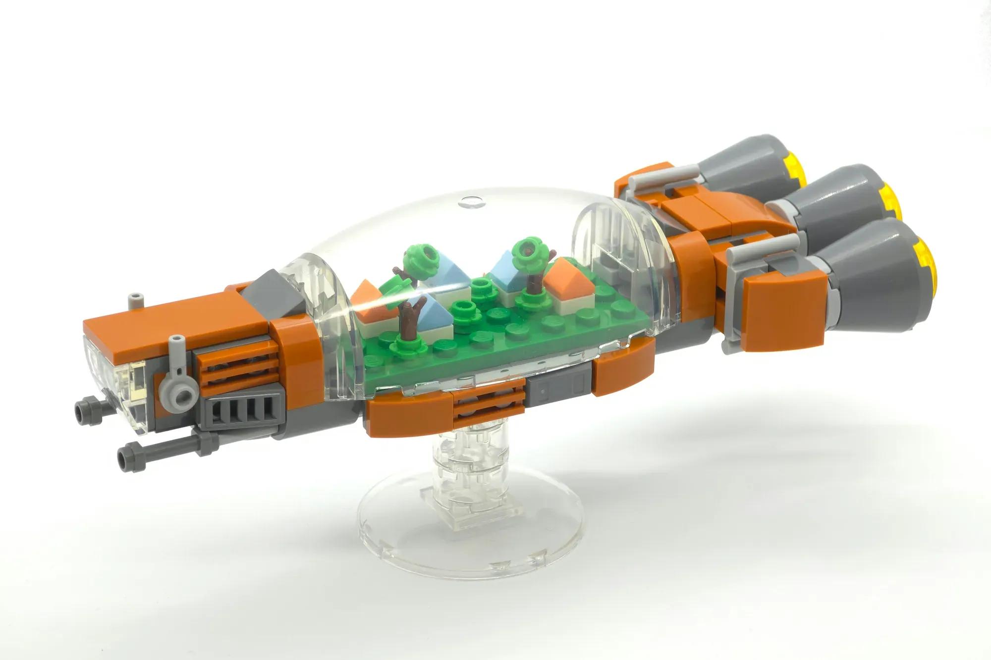 The Terrarium Ark: Modular Colony Ship | LEGO® Ideas