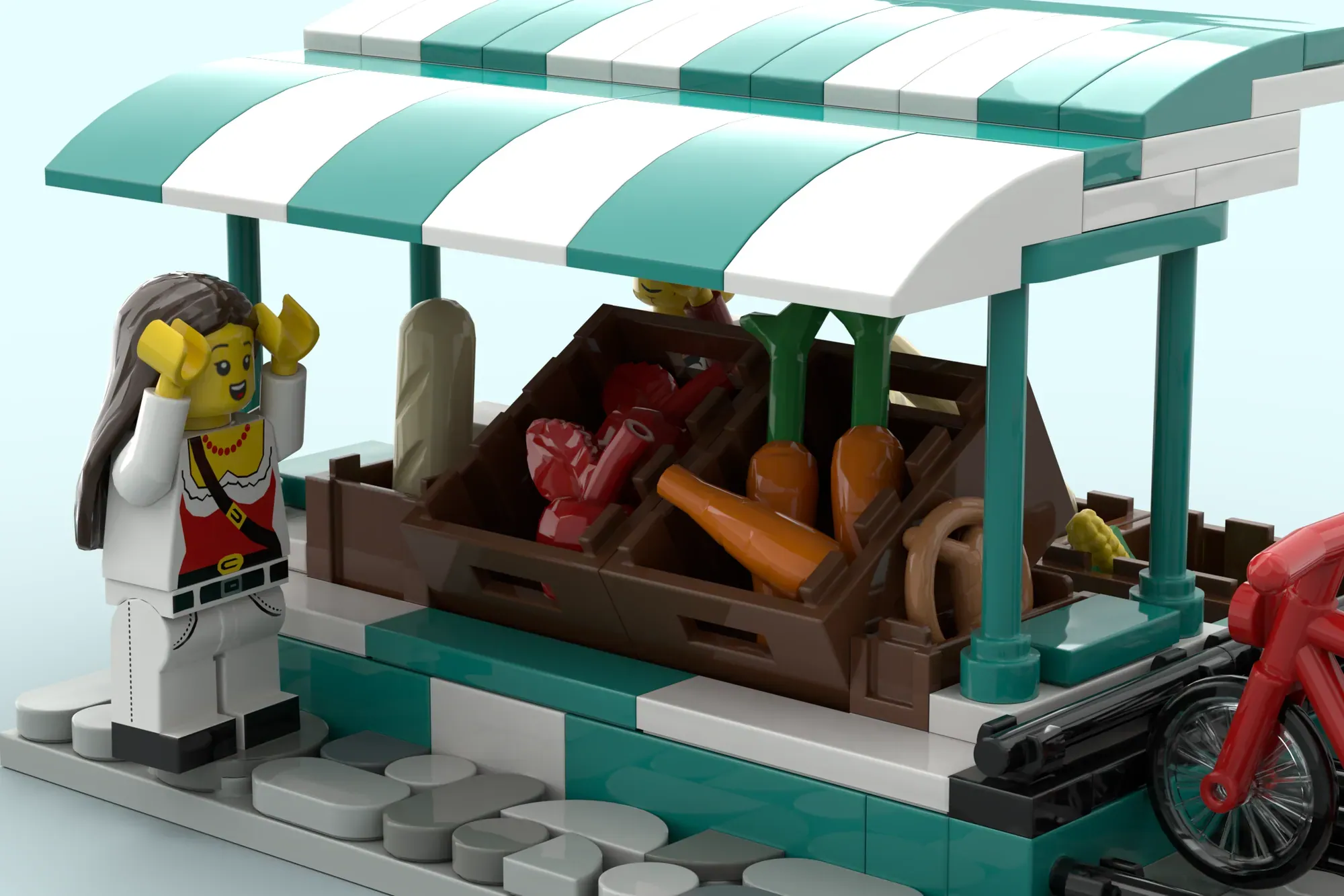 Saturday Market Stand | LEGO® Ideas