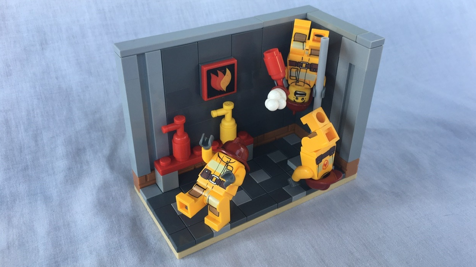 Lego Structure Fire