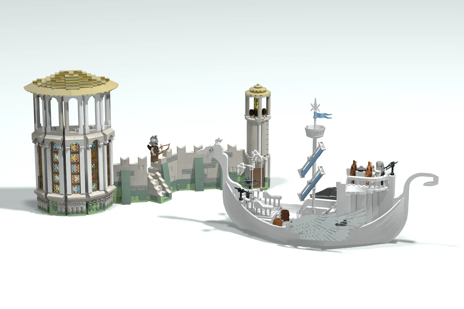"The Silmarillion": Alqualondë | LEGO® Ideas