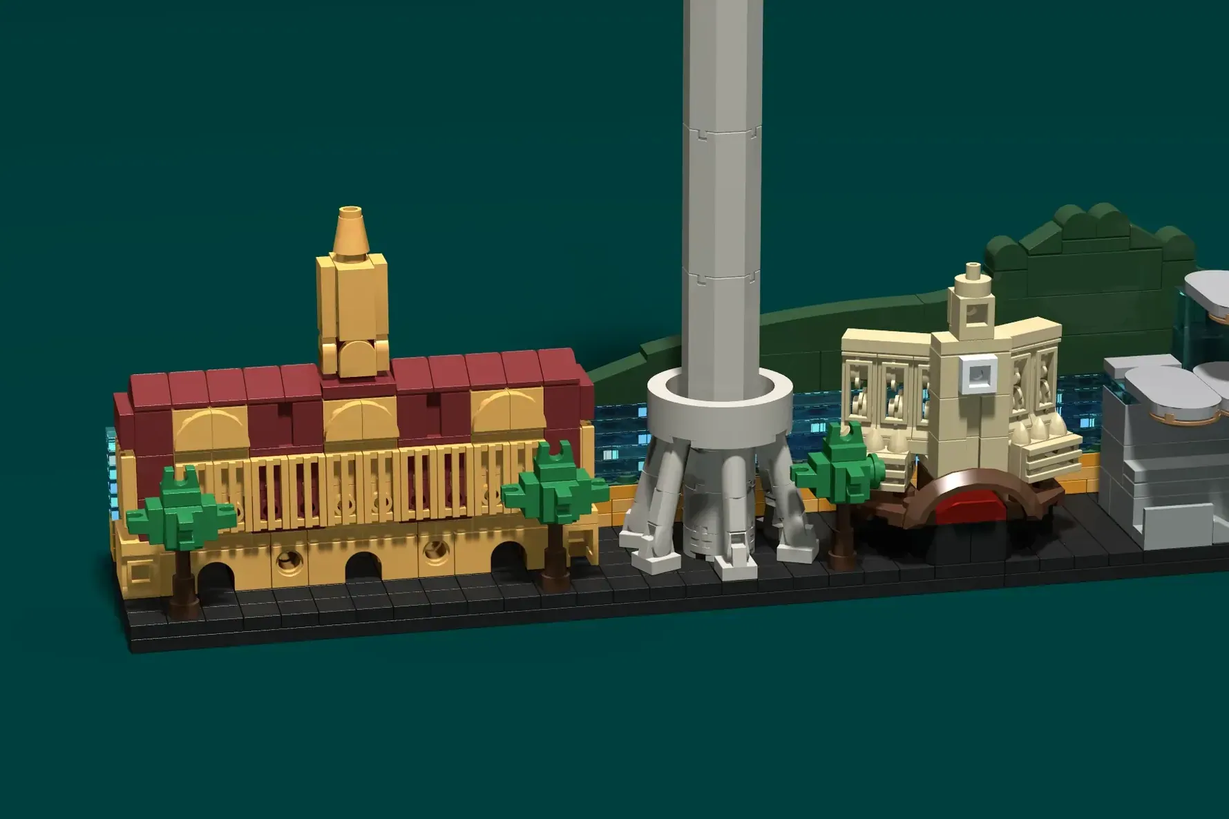 Auckland City Skyline, New Zealand - LEGO Architecture | LEGO® Ideas
