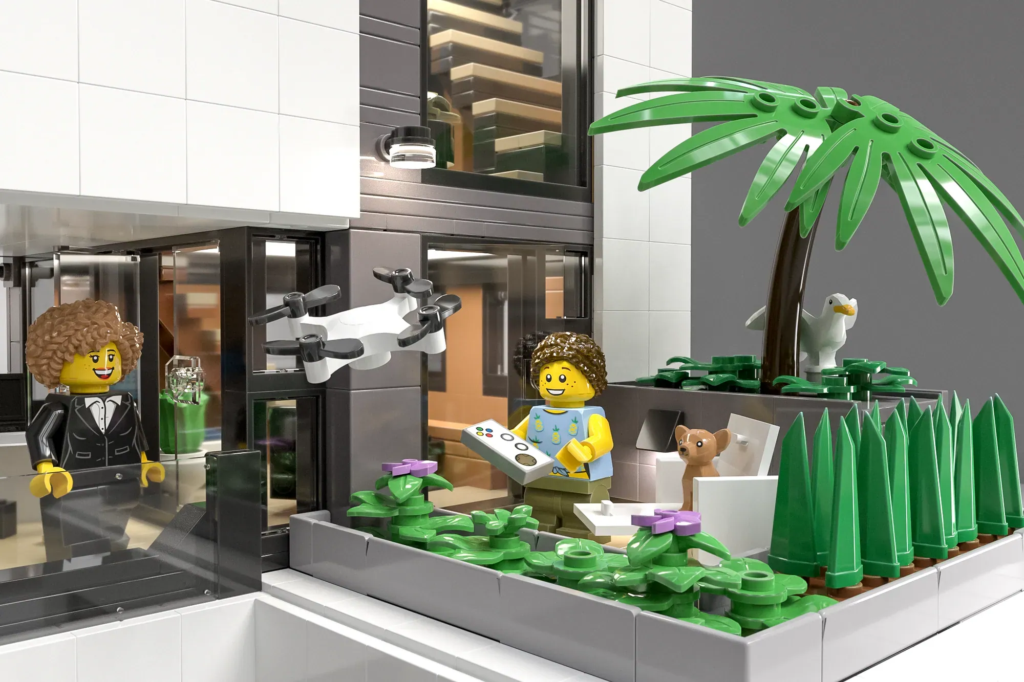 Modern Cubist House | LEGO® Ideas