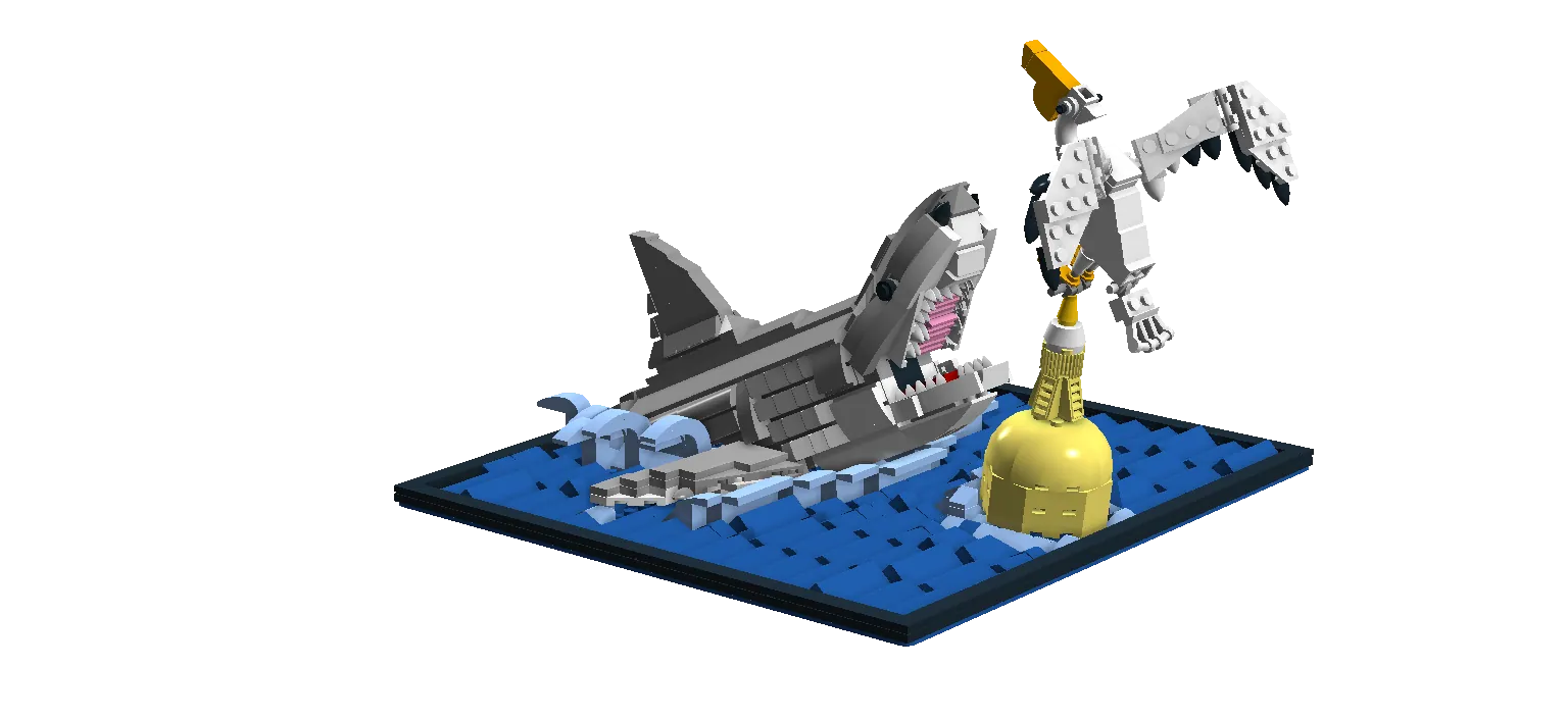 Shark Attack on Pelican | LEGO® Ideas