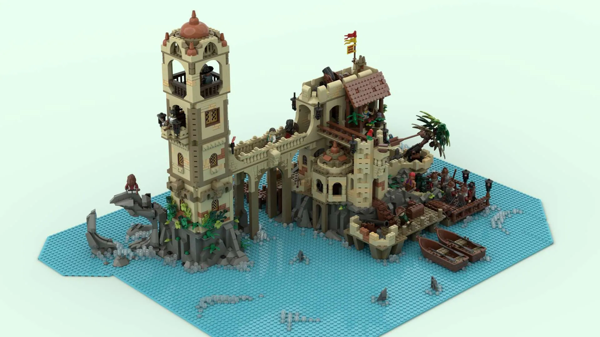 Spanish Colonial Fort | LEGO® Ideas