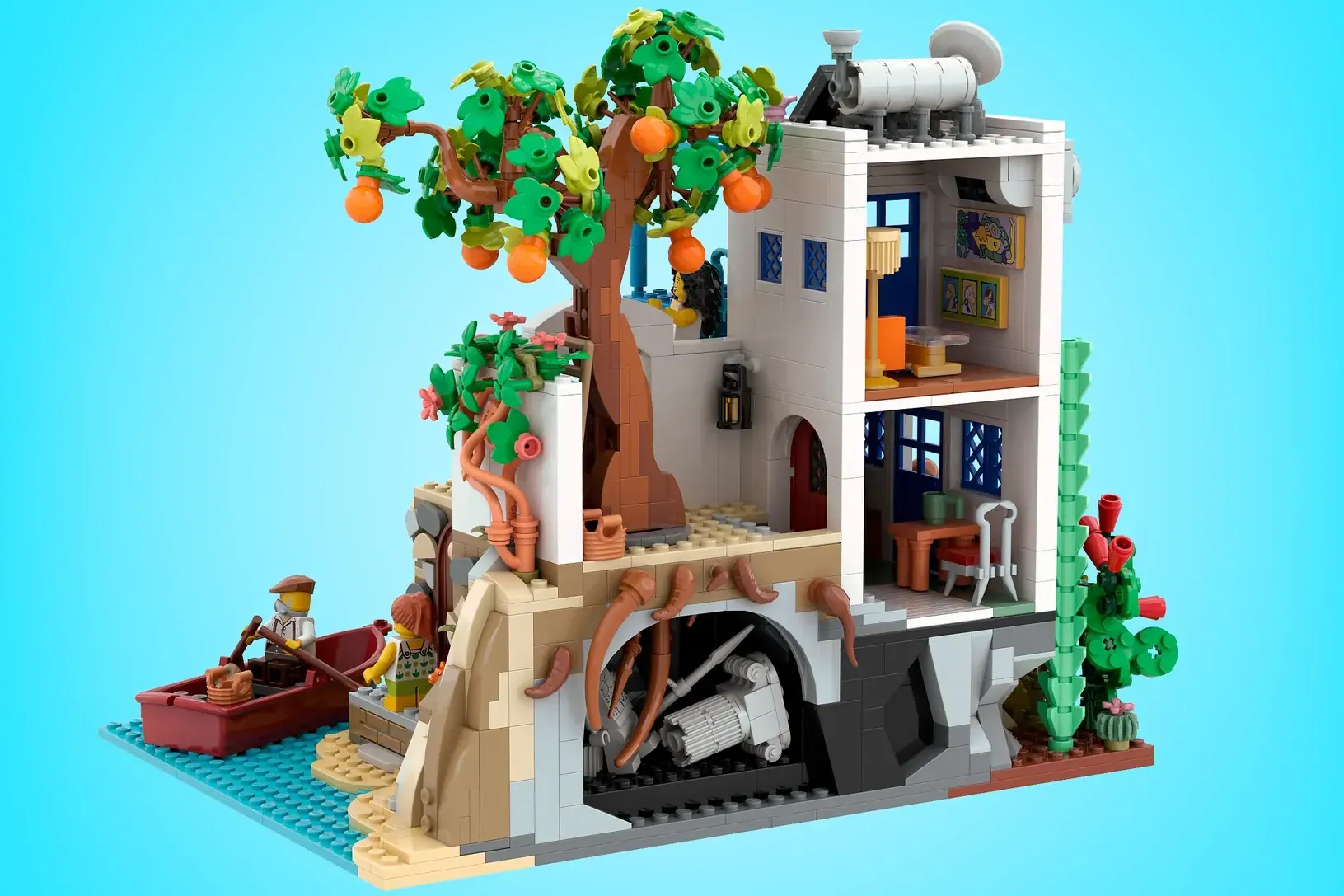 Mediterranean House | LEGO® Ideas