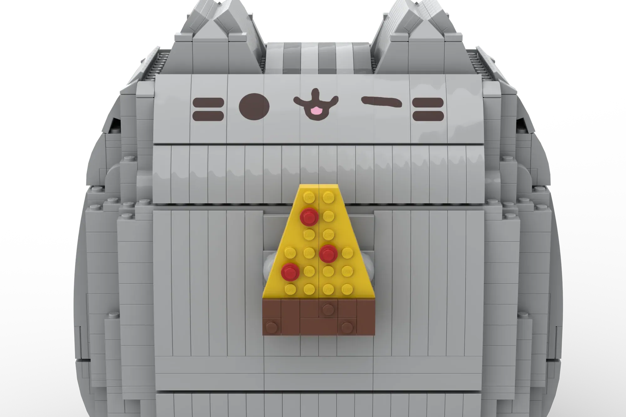 Pusheen With Pizza | LEGO® Ideas