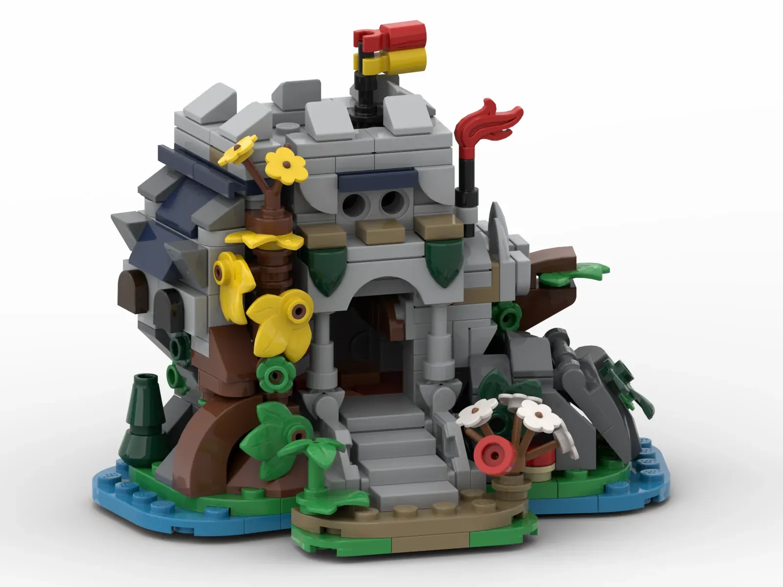 Micro Scale Castle in the Forest | LEGO® Ideas