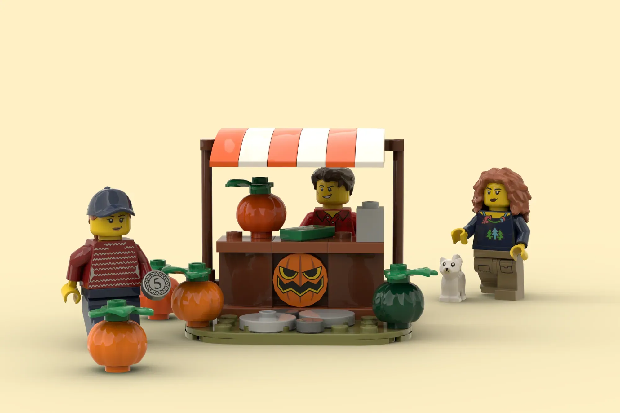 The Halloween Pumpkin Farm | LEGO® Ideas