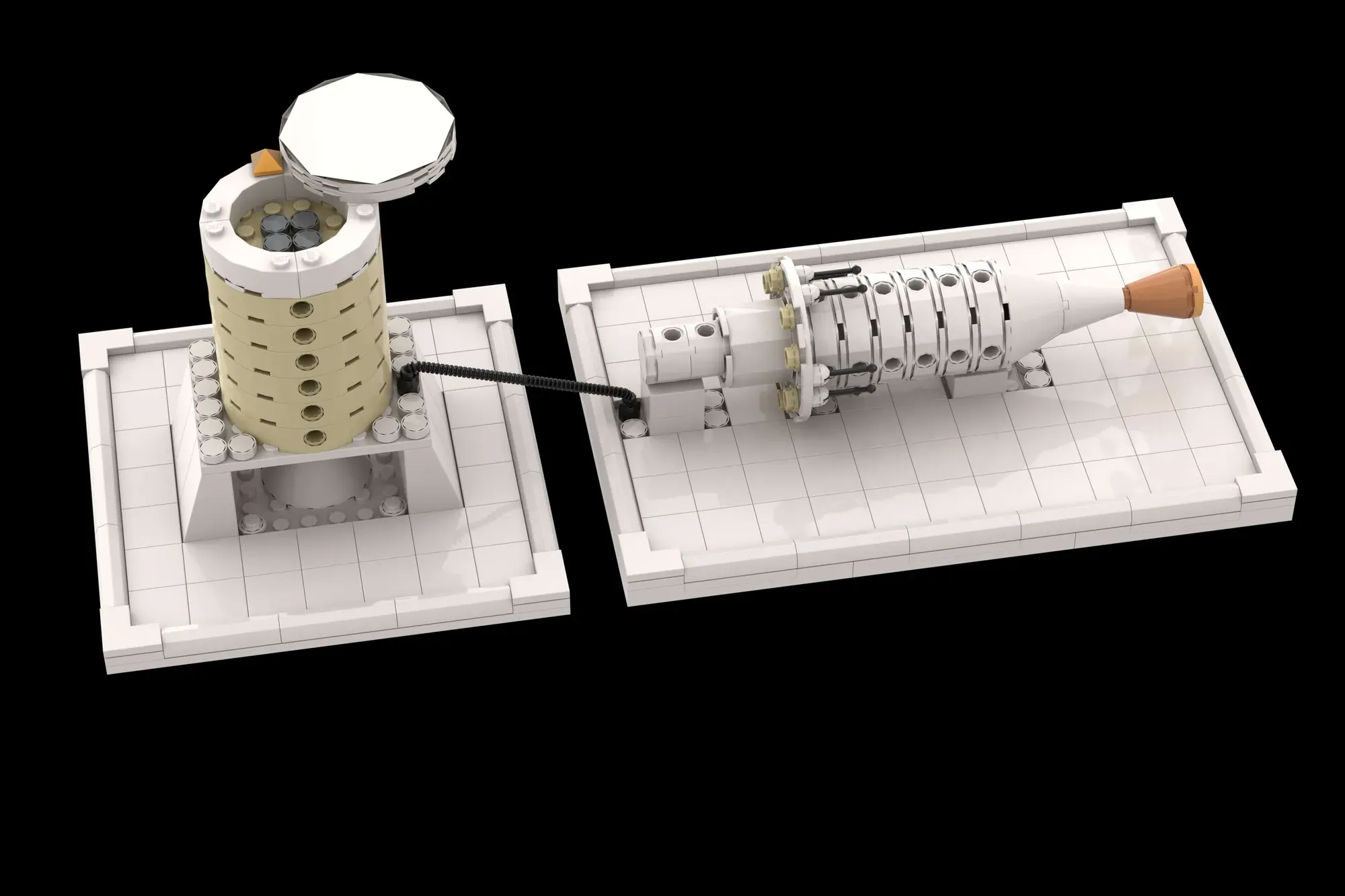 Alexander Graham Bell’s 1876 Telephone — 150th Anniversary LEGO Model ...