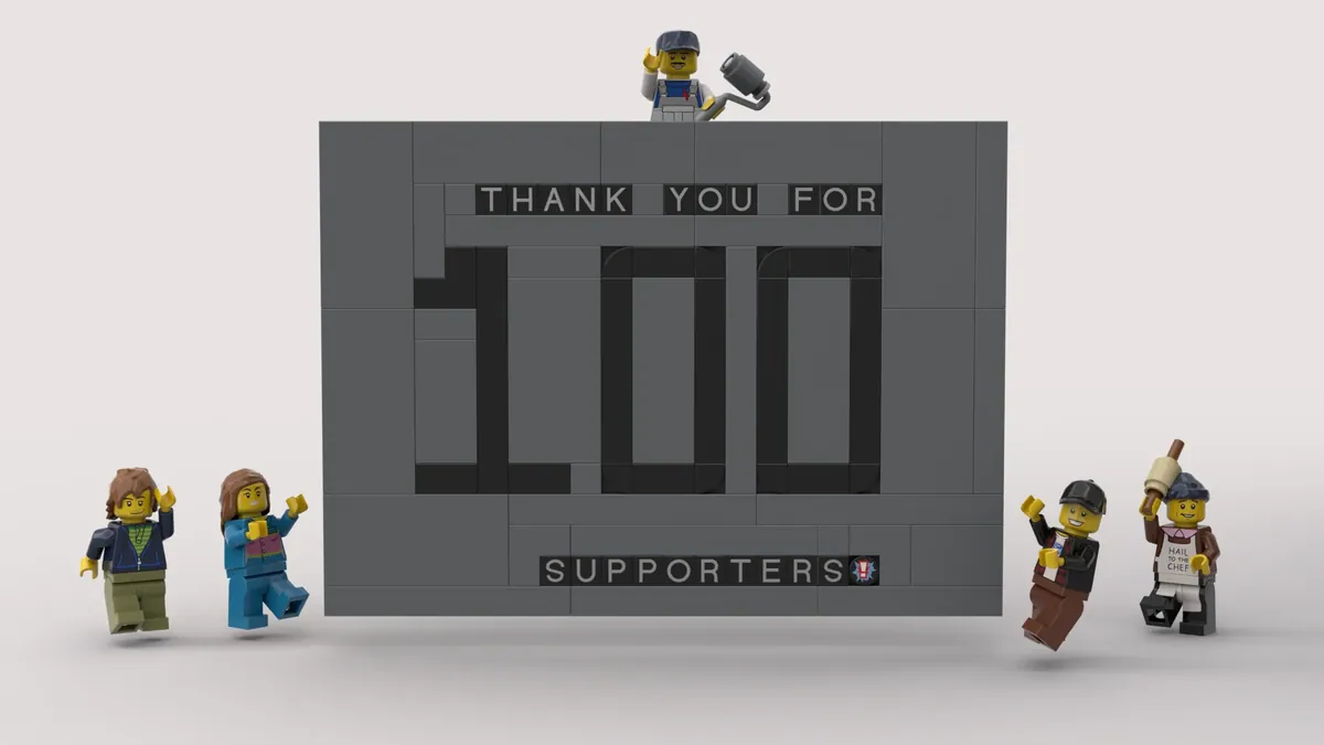 LEGO IDEAS - Cornerside Bakery and Apartment