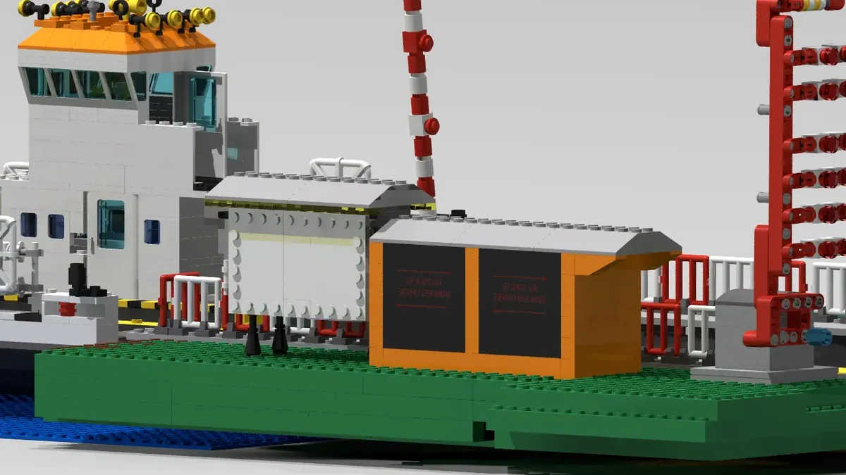 LEGO IDEAS - Here Is My Car Ferry Audorf!