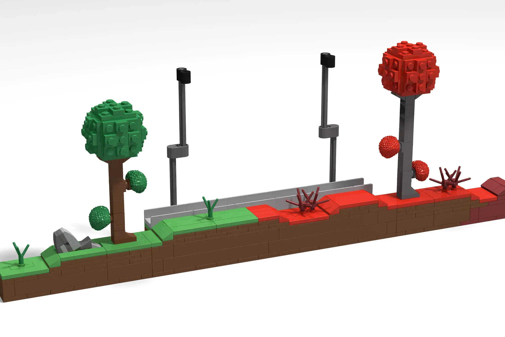 Terraria Scene With Device Holder | LEGO® Ideas