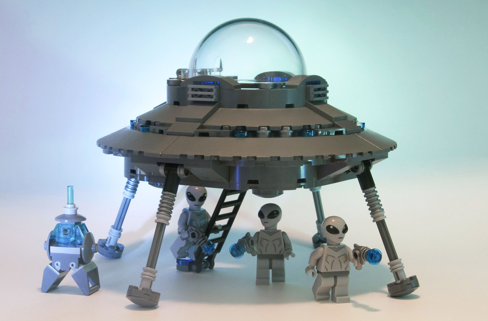 Lego Alien Spaceship