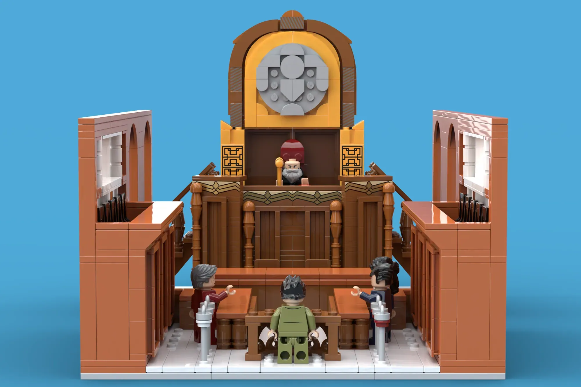 Ace Attorney - Courtroom | LEGO® Ideas