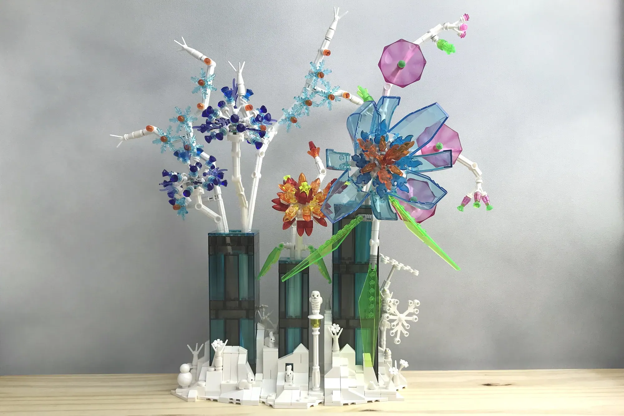 Winter Ice Flowers | LEGO® Ideas