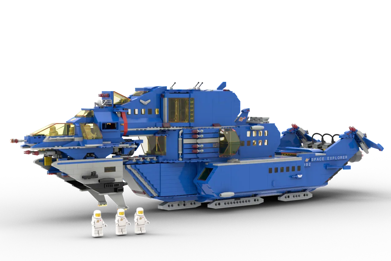 Classic Space Mothership 982 | LEGO® Ideas