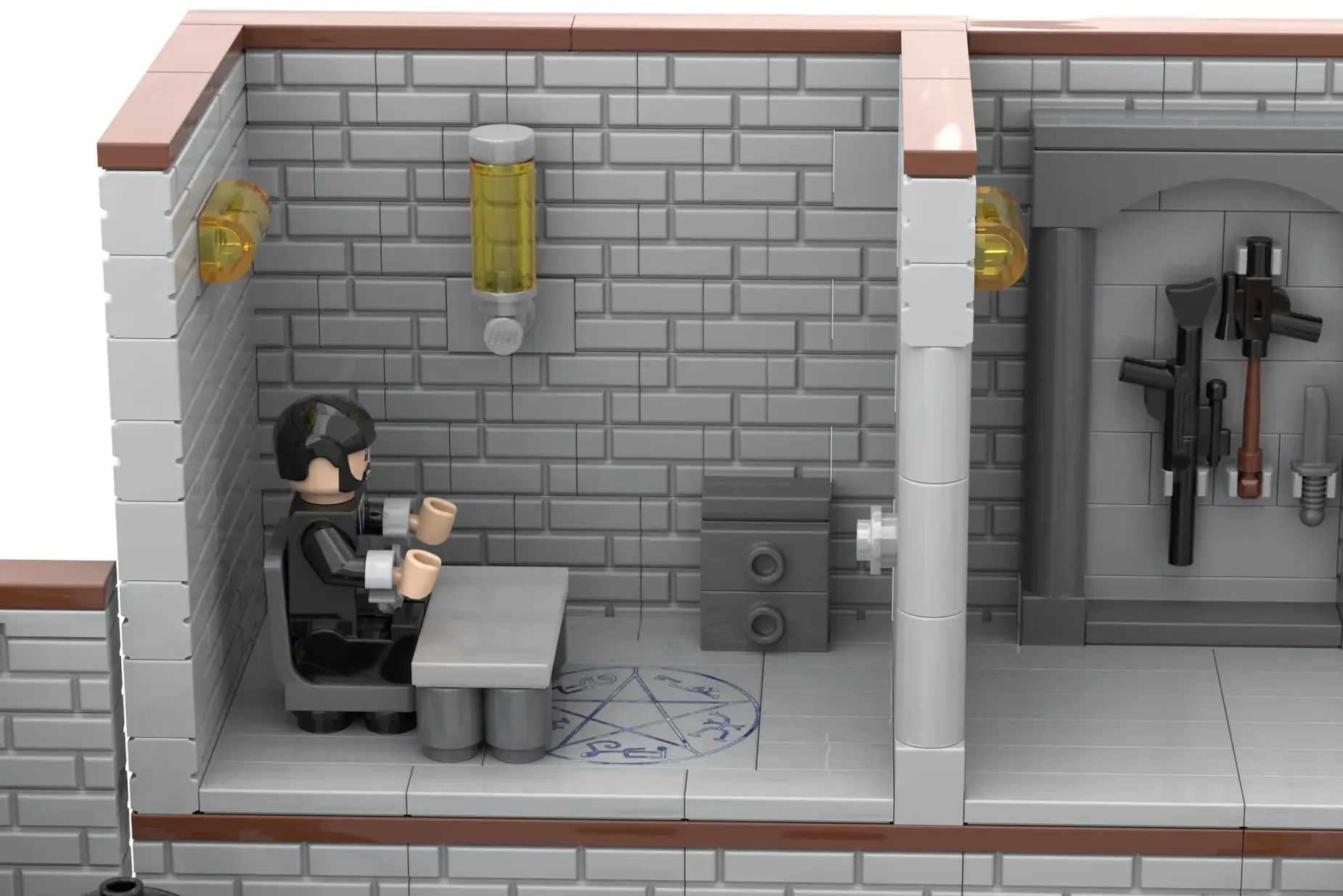 SUPERNATURAL BUNKER DIORAMA (Tv Show) | LEGO® Ideas