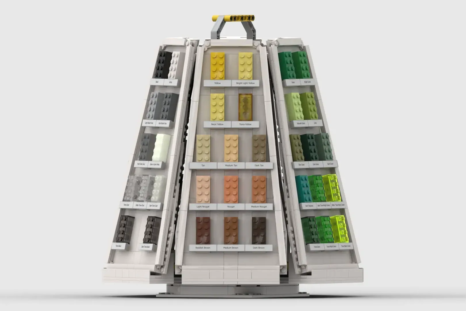 LEGO Color Chart Turn-Table | LEGO® Ideas