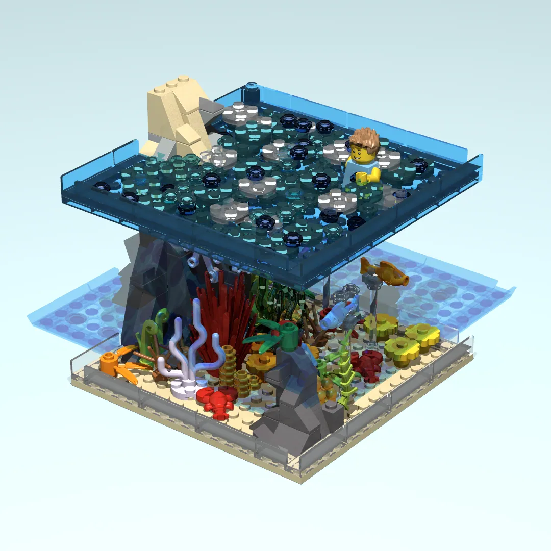 Over The Coral Reef | LEGO® Ideas