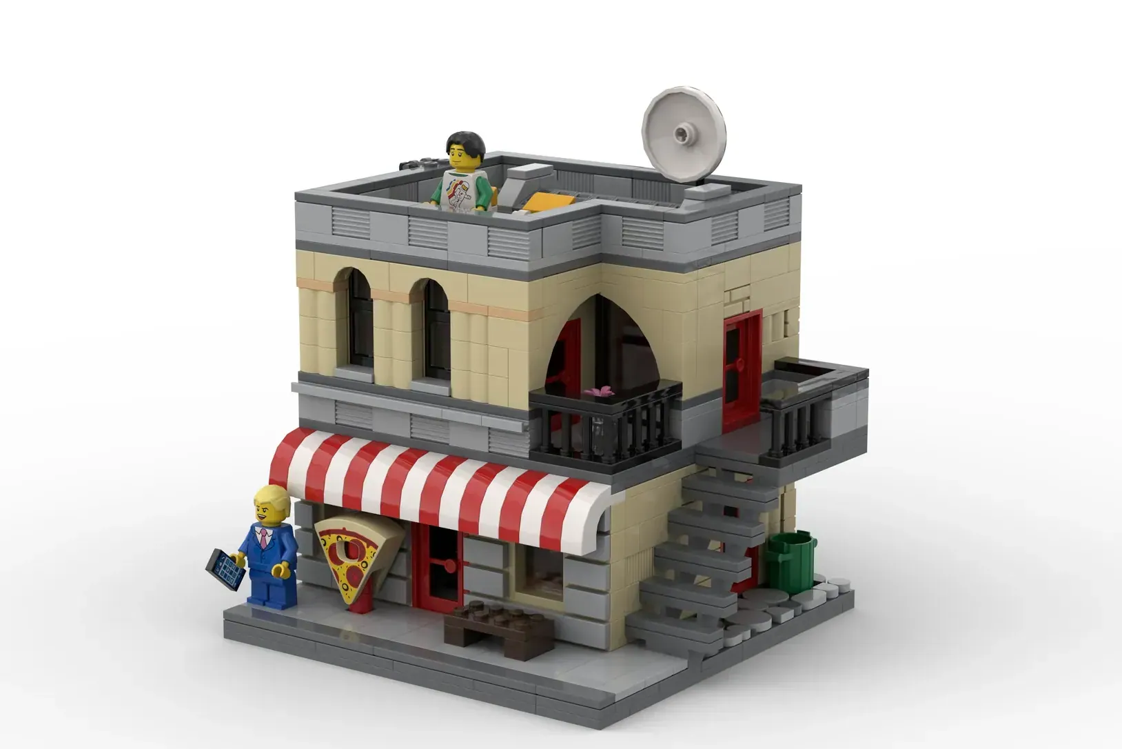 Italian Restaurant Modular Building | LEGO® Ideas