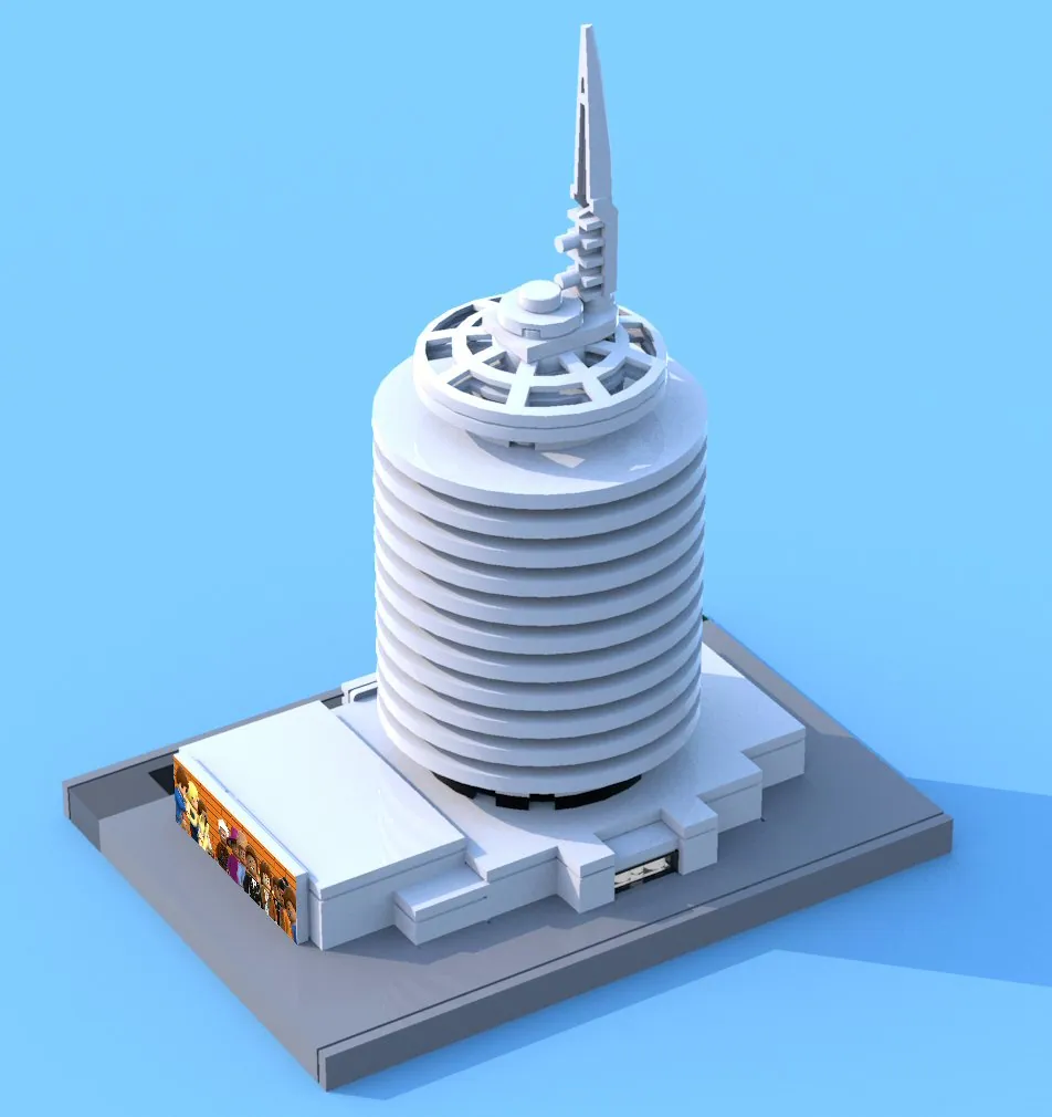 Capitol Records Tower | LEGO® Ideas