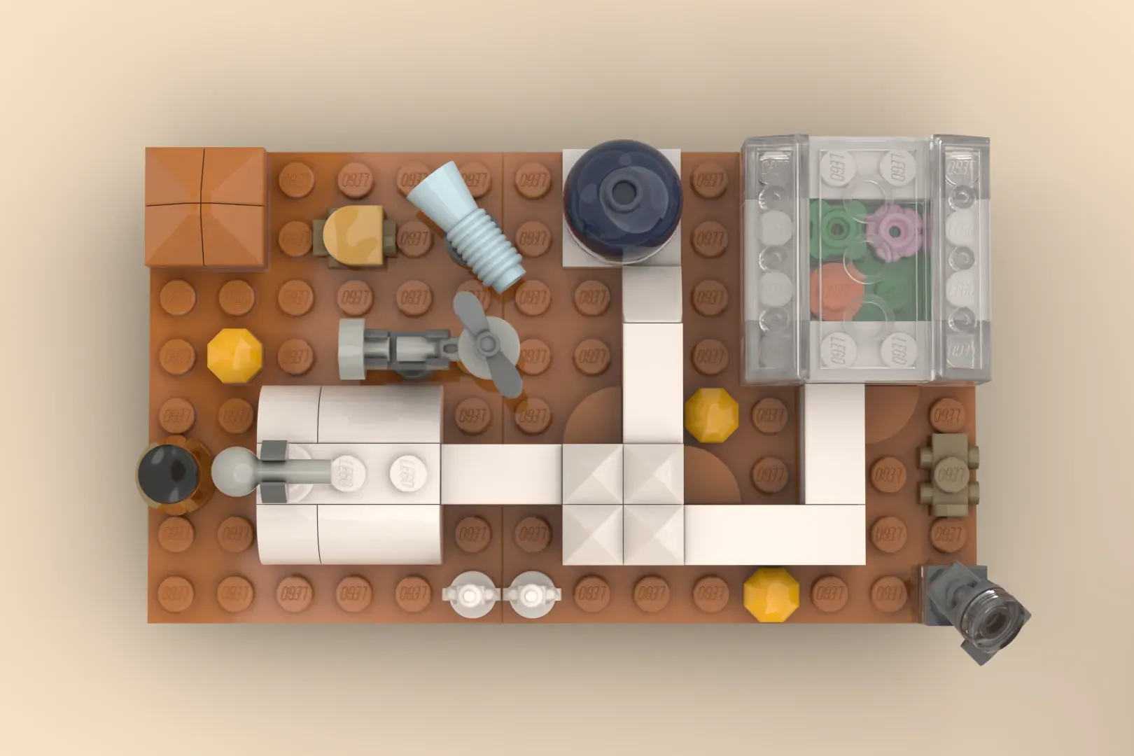 Mini Modular Martian Base Camp | LEGO® Ideas