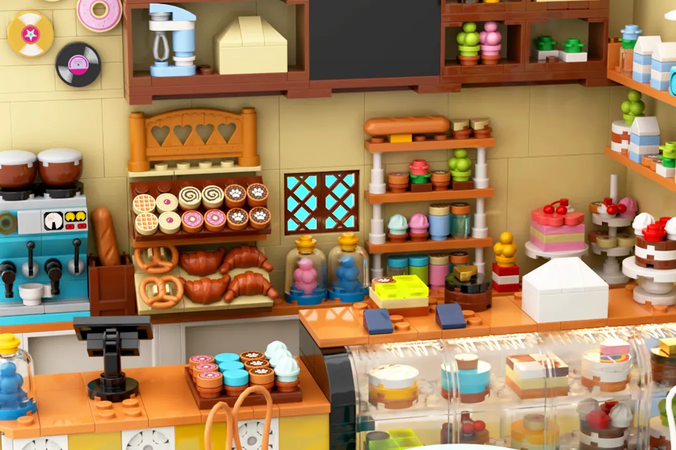 Cafe Corner Interior | LEGO® Ideas