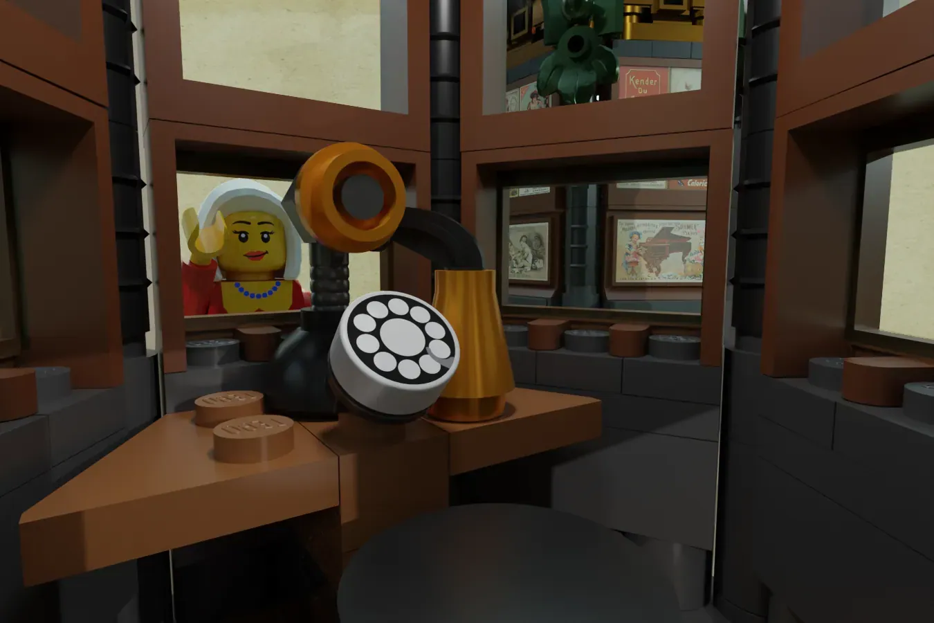 Copenhagen's Telephone Kiosk | LEGO® Ideas