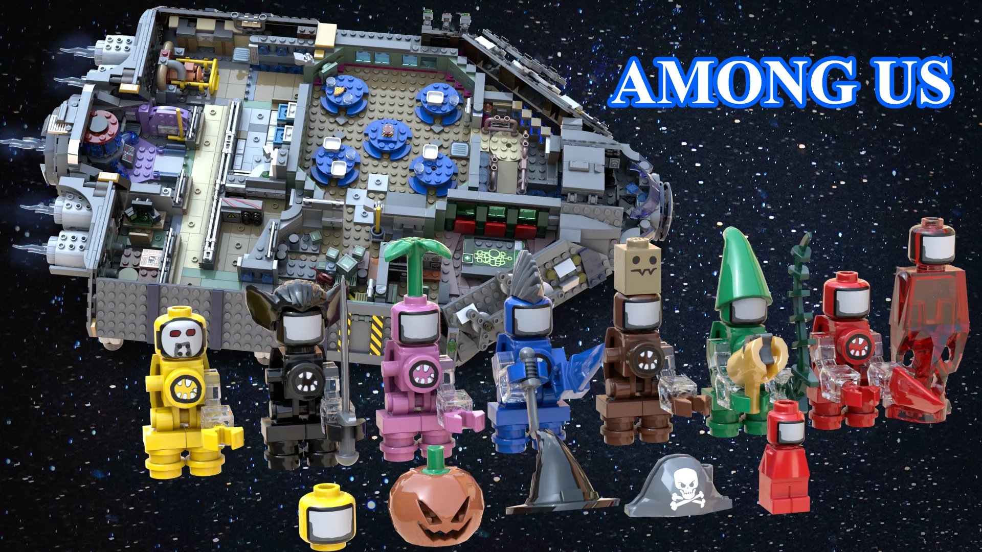 Among Us - SpaceShip: The Skeld | LEGO® Ideas