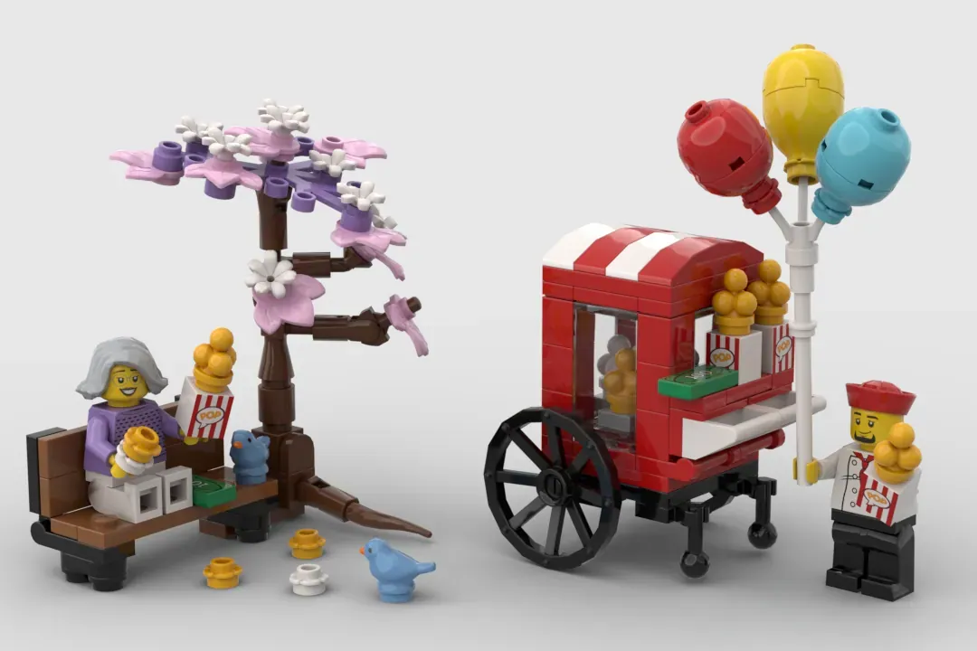 Popcorn Cart! | LEGO® Ideas