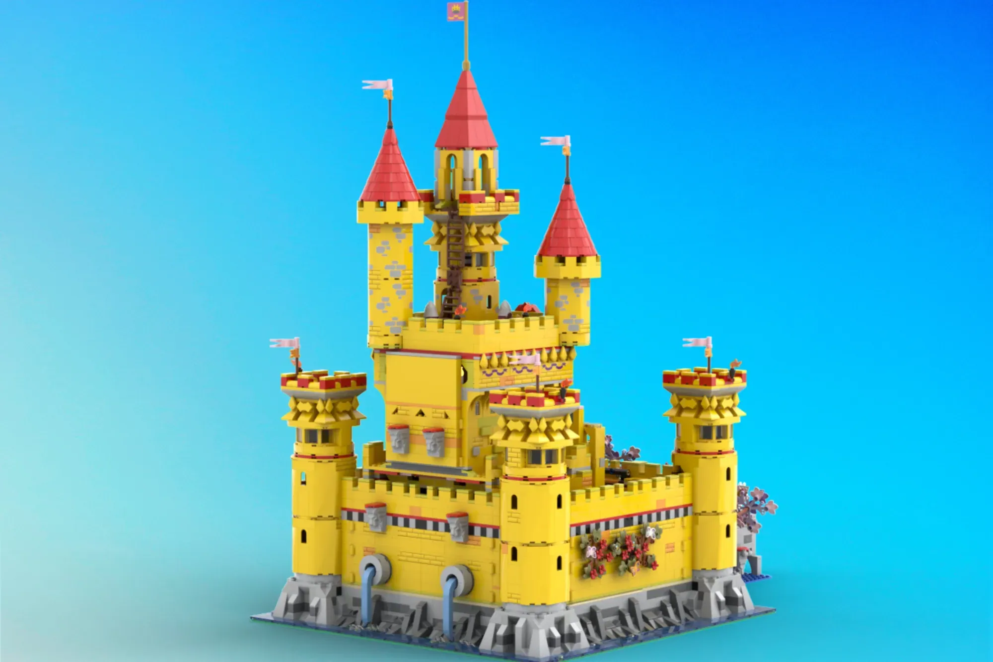 Magnificent Yellow Castle | LEGO® Ideas